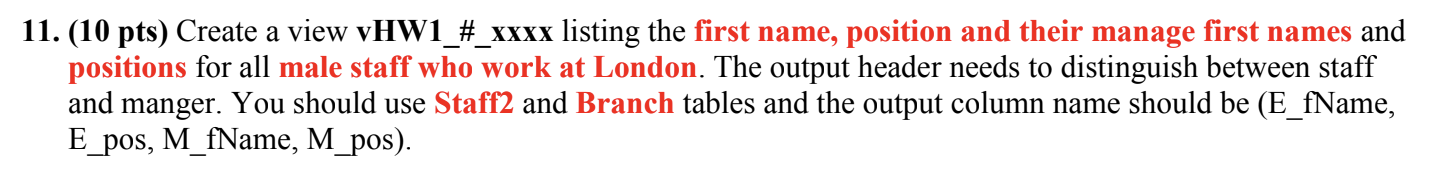 Solved mysql> select * from Staff2; | staffNo | fName | | Chegg.com