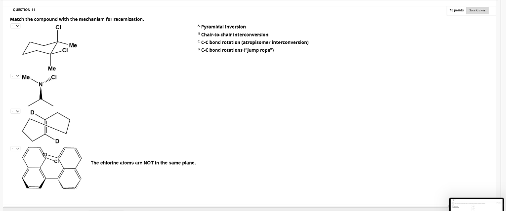 Solved Match the compound with the mechanism for | Chegg.com