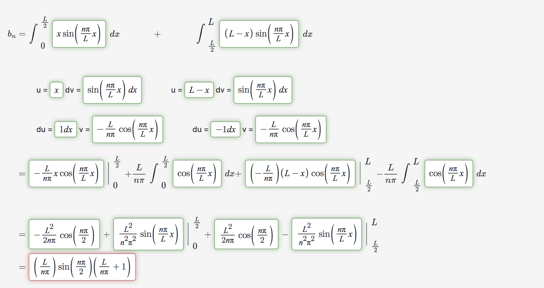 Solved Please answer correctly. Final answer in red is wrong | Chegg.com
