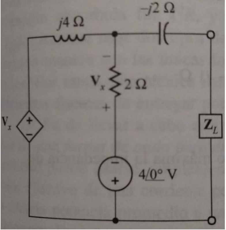 Solved Find the value of the load impedance, ZL, ﻿for | Chegg.com