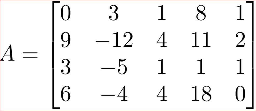 Solved Matlab Use Format Rat A Compute Rref A And Use 