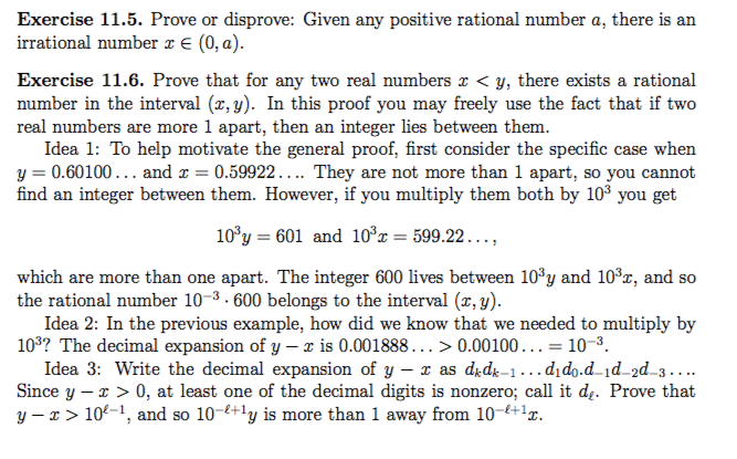 Solved Exercise 11.5. Prove or disprove: Given any positive | Chegg.com