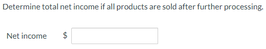Solved Blossom Inc. produces three separate products from a | Chegg.com