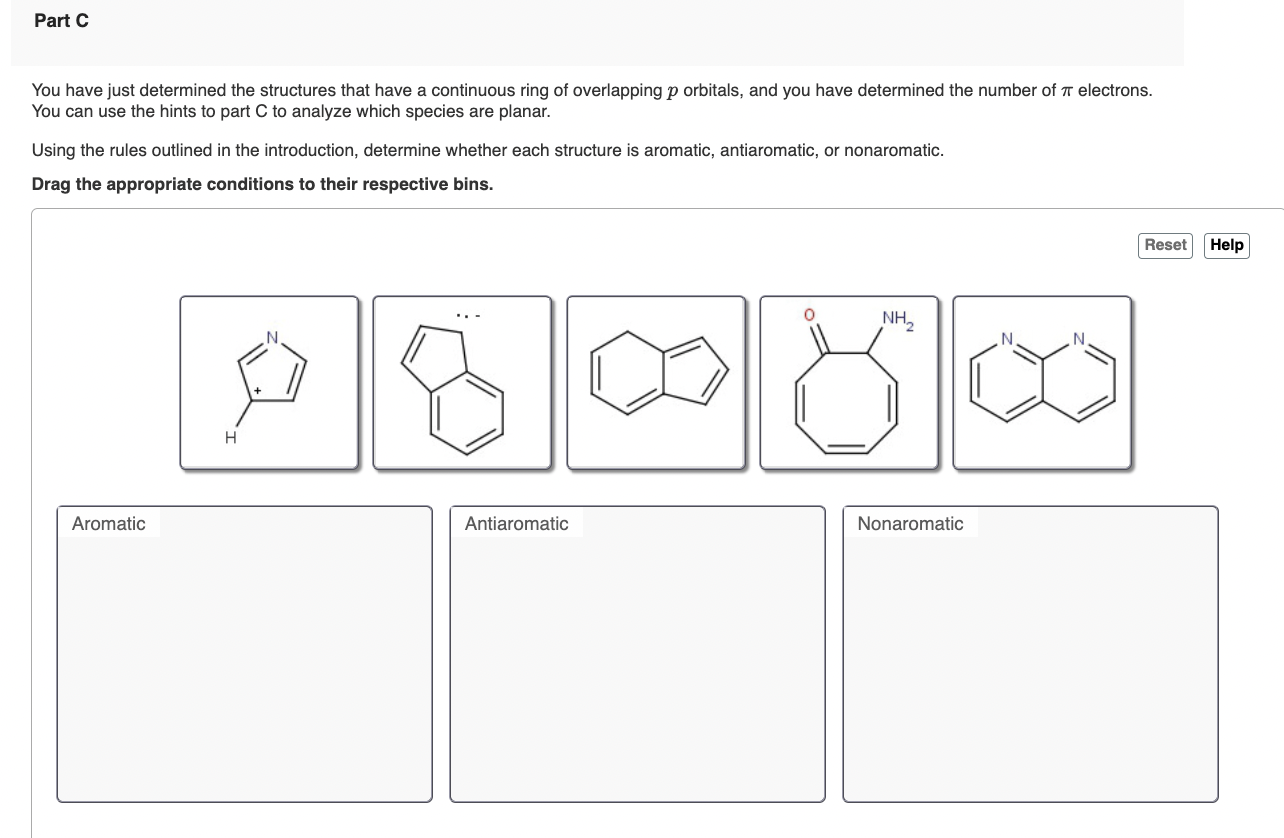 Solved Part CYou have just determined the structures that | Chegg.com