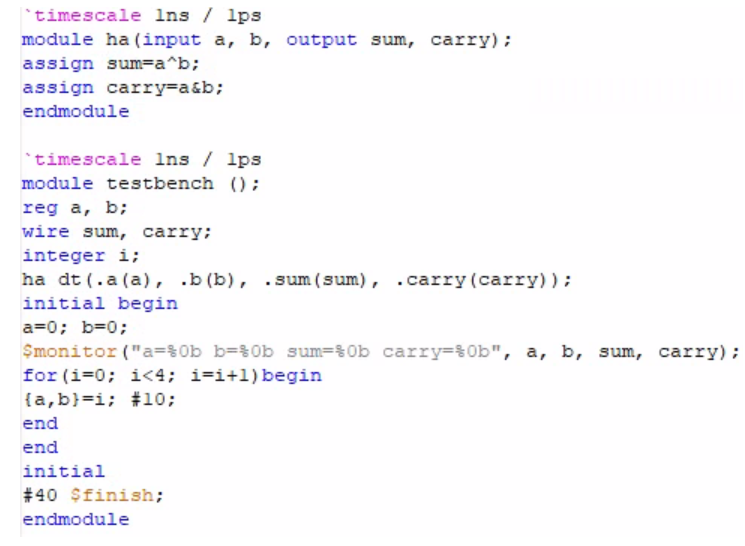 Solved Which of the following is true for the two verilog | Chegg.com
