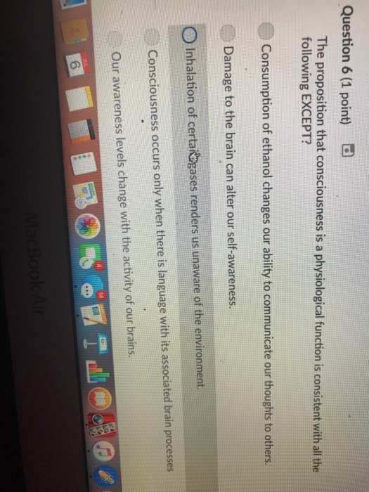 Solved Question 5 (1 point) The process of evolution cannot | Chegg.com