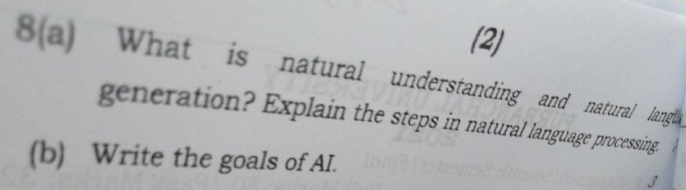 Solved generation? Explain the steps in natural language | Chegg.com
