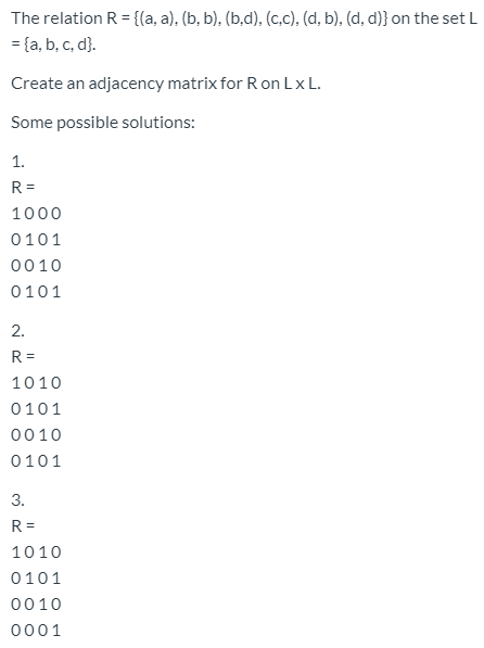 Solved Please choose 1 or 2 or 3: Please choose 1 or 2 or 3 | Chegg.com