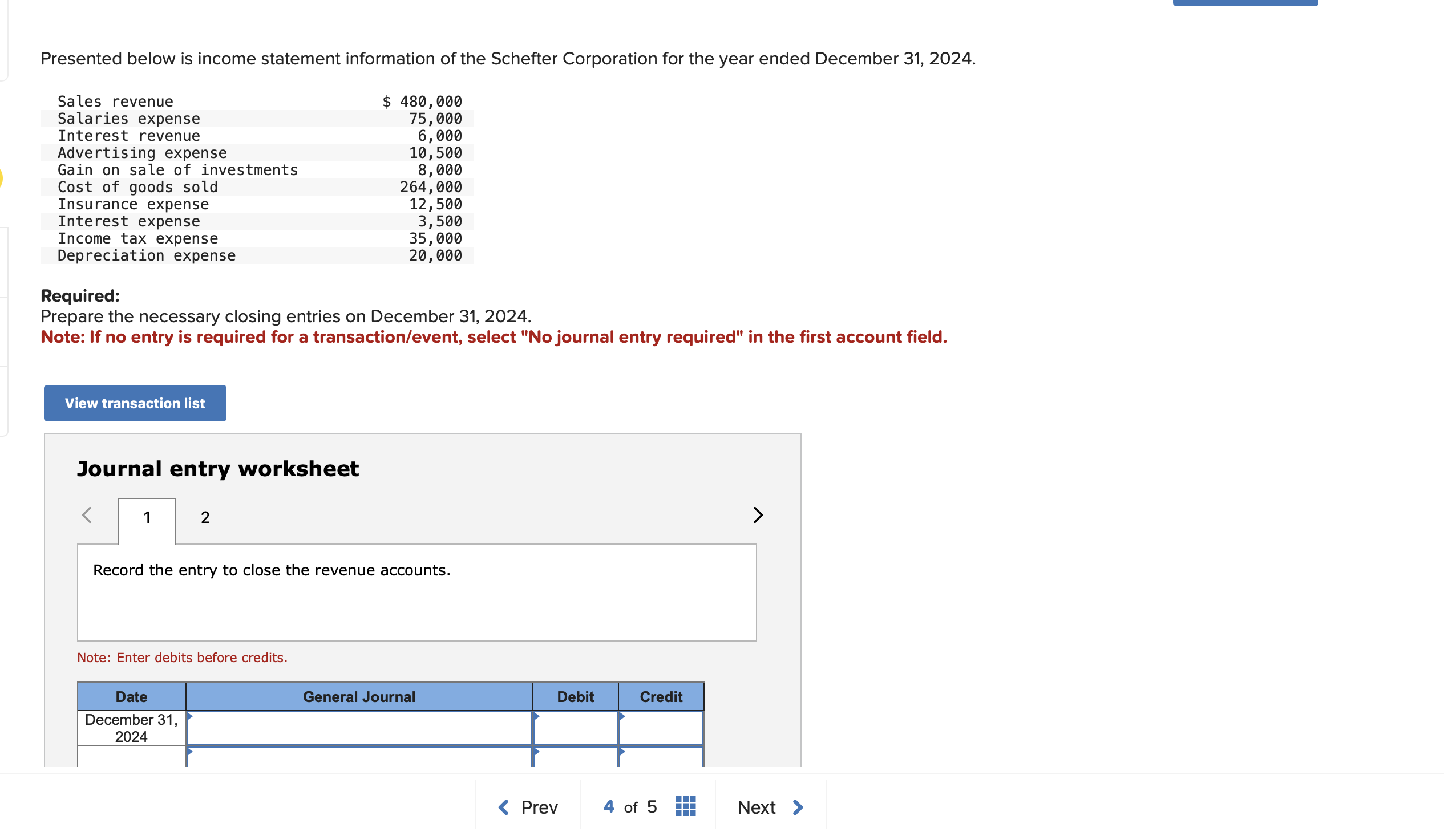Solved Presented below is income statement information of | Chegg.com