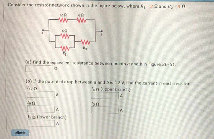 Solved Consider the resistor network shown in the figure | Chegg.com