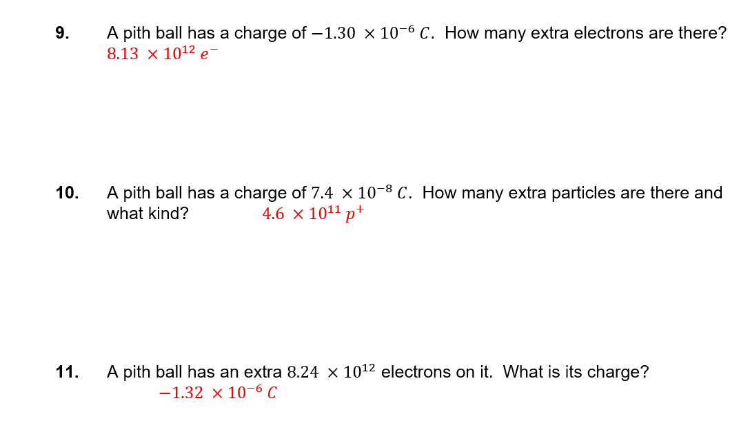 Solved 1- ﻿How to solve this, A pith ball has a charge of | Chegg.com