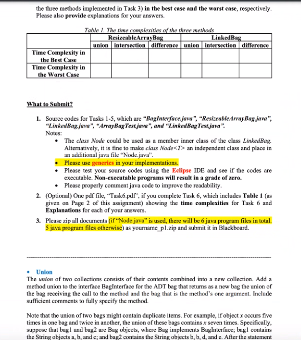 Solved Task Description: • (8 pts) Task 1: Add three | Chegg.com