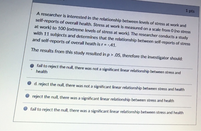Solved uestion 5 1 pts A researcher thinks that watching | Chegg.com Solved uestion 5 1 pts A researcher thinks that watching | Chegg.com