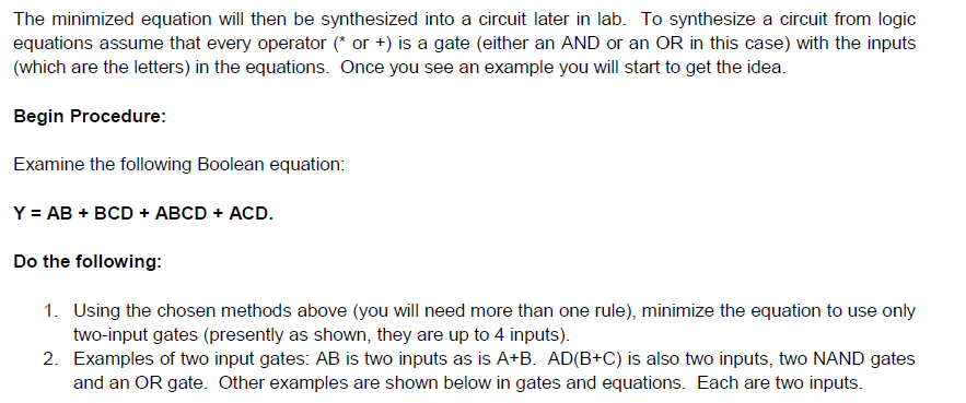 Solved Purpose: The purpose of this pre-laboratory exercise | Chegg.com