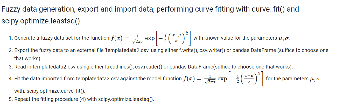 Solved Fuzzy data generation, export and import data, | Chegg.com