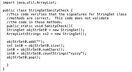 Solved StringSet Revisited Attached Files: Inheritance Lab | Chegg.com