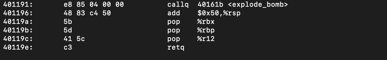 Solved I am doing a binary bomb lab project. The following | Chegg.com