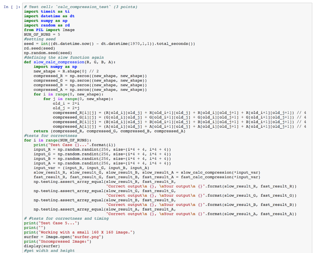 Average pixel compression In this exercise, you will | Chegg.com