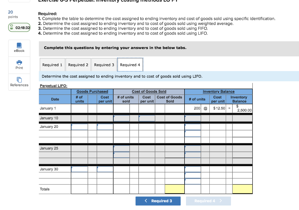 Solved Check my work View previous attempt Required | Chegg.com