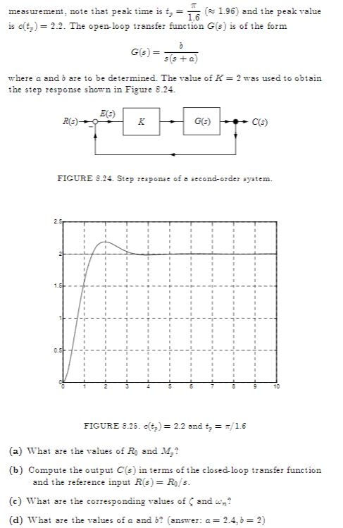 Solved Problem 6 Model Parameters from the Transient | Chegg.com