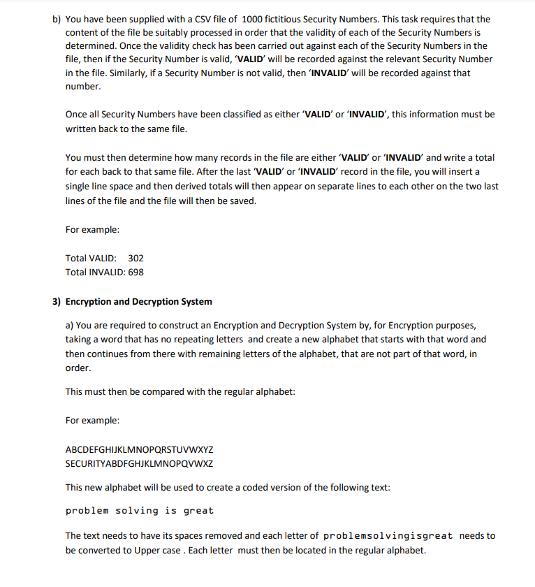 Take your calculated verification number and append | Chegg.com