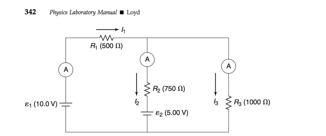 Solved Figure 34-3 Experimental multi-loop circuit with | Chegg.com