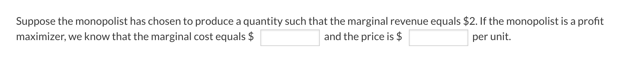 Solved Consider a monopolist facing the demand curve | Chegg.com