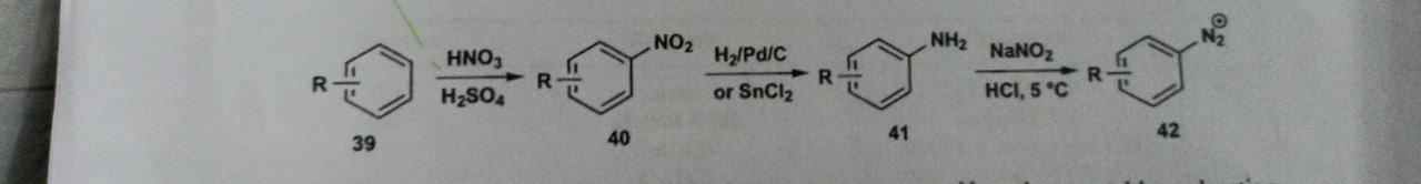 Solved NO2 NH2 NaNO2 HNO3 H2SO4 Hy/Pd/C or SnCl2 R R R HCI, | Chegg.com