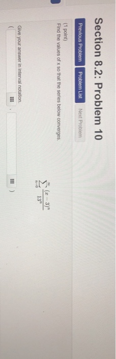 Solved Section 8.2: Problem 10 Problem Problem List 1 point) | Chegg.com