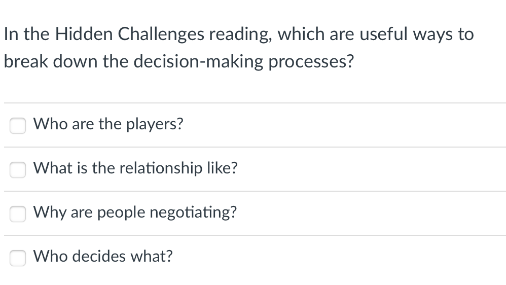 Solved The Hidden Challenge of Cross-Border Negotiations. | Chegg.com