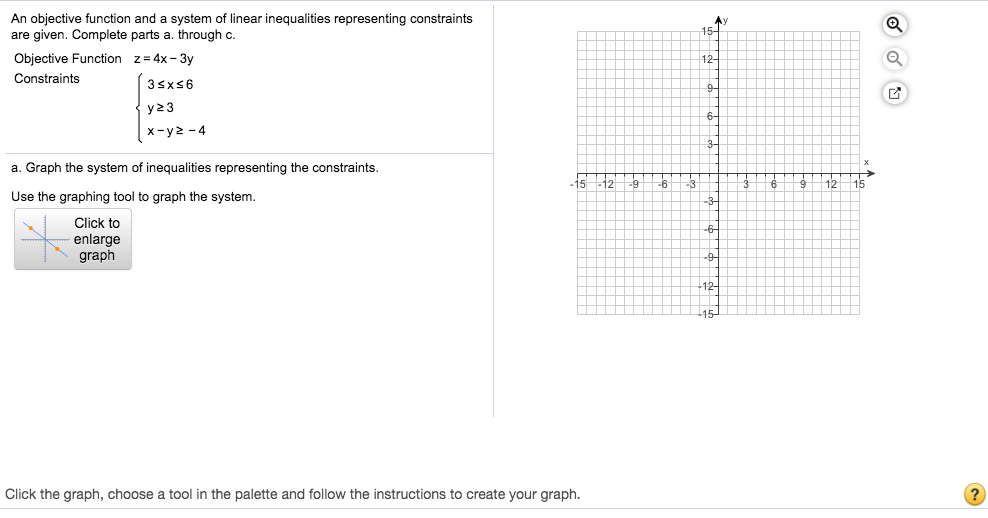 Solved An objective function and a system of linear | Chegg.com