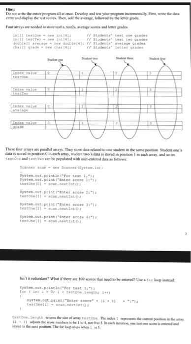 Solved Project 5 Arrays (Chapter 8) Due: see calendar Two | Chegg.com