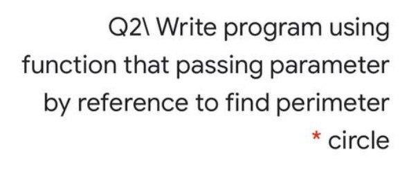 Solved Q21 Write Program Using Function That Passing 4886