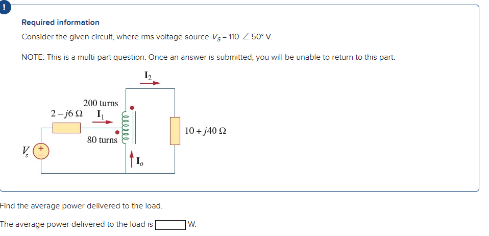 Solved Required information Consider the given circuit, | Chegg.com