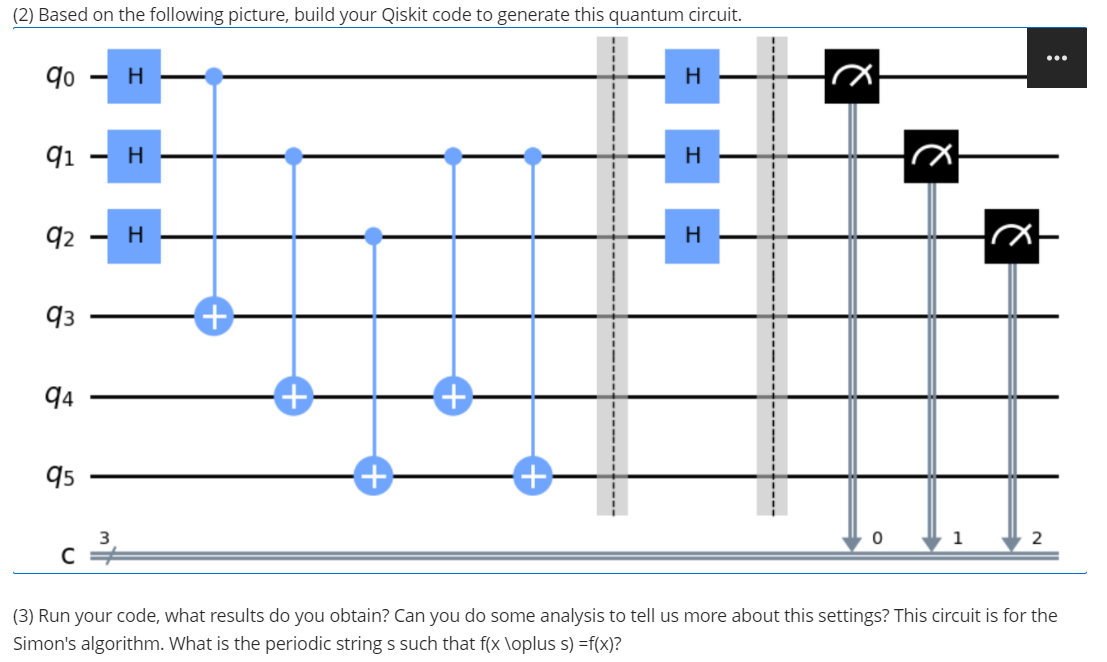 Solved (3) Run your code, what results do you obtain? Can | Chegg.com