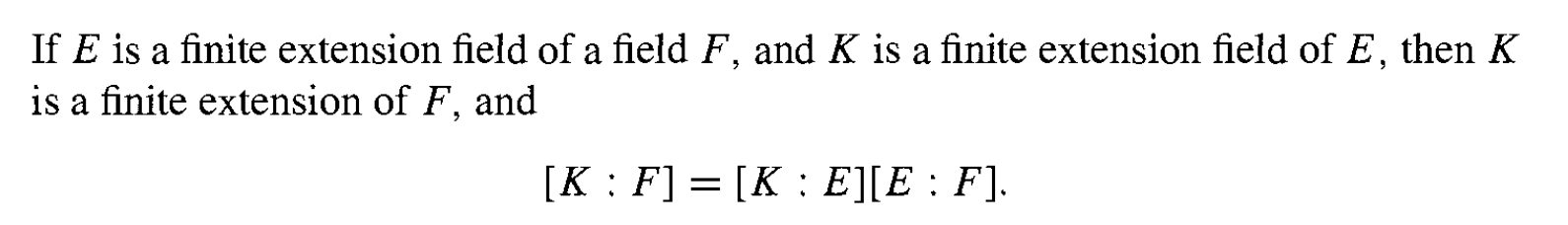 Solved Let E be an extension field of F. Let α∈E be | Chegg.com