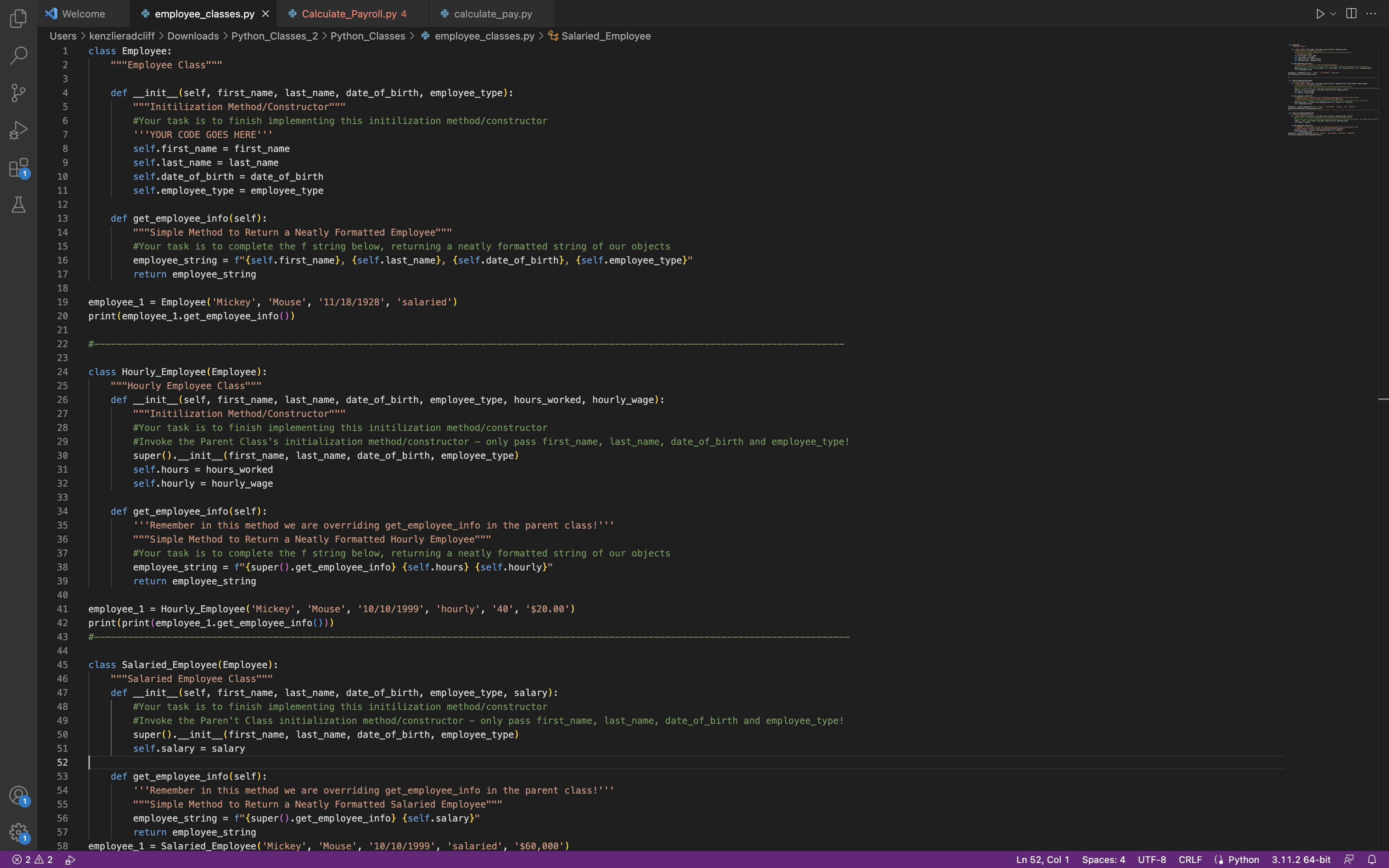 Solved The top picture is the code I need help with. The | Chegg.com