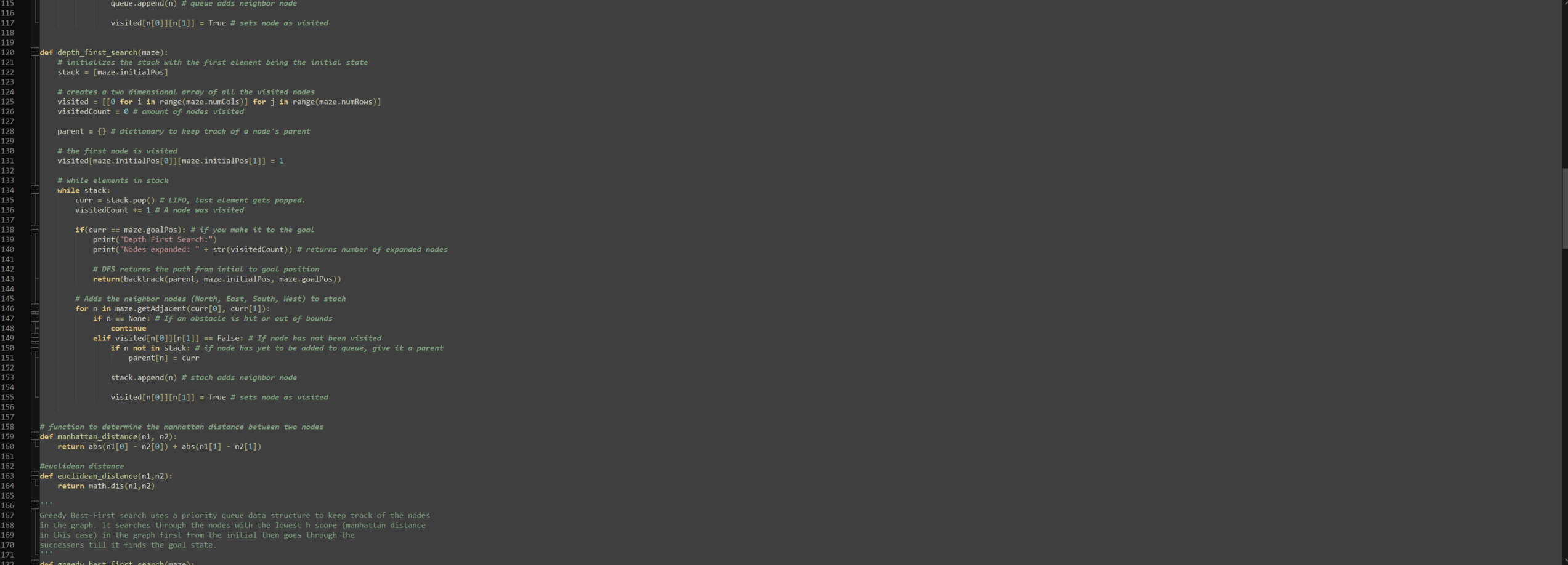 I have this python code that I need help implementing | Chegg.com