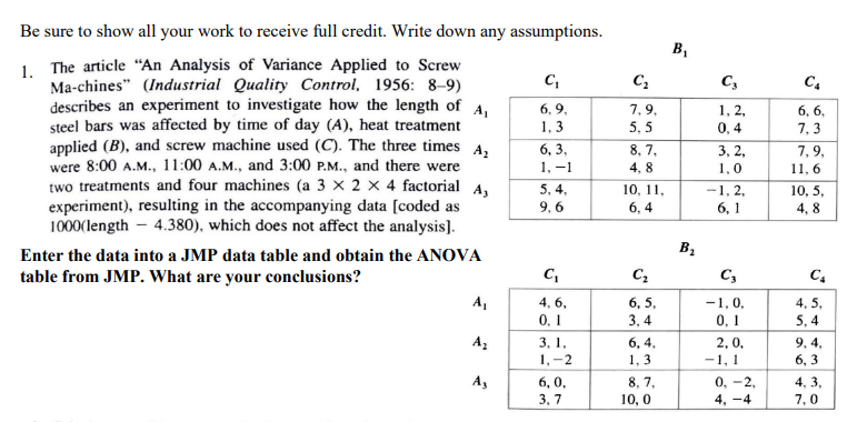 Solved B C2 CE CA Be sure to show all your work to receive | Chegg.com
