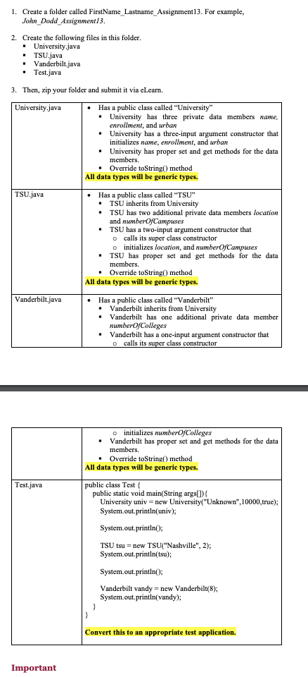 Solved 1. Create a folder called | Chegg.com