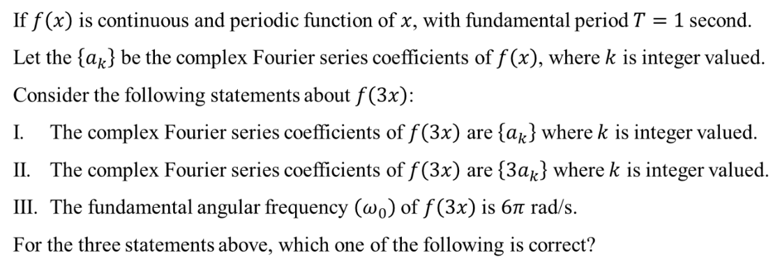 Solved If f(x) is continuous and periodic function of x, | Chegg.com
