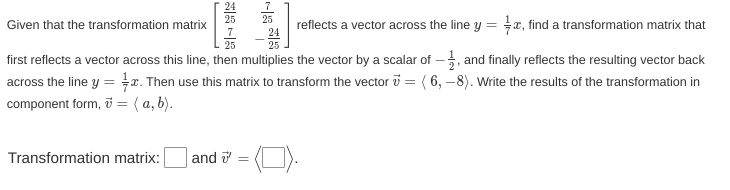 Solved Given that the transformation matrix | Chegg.com