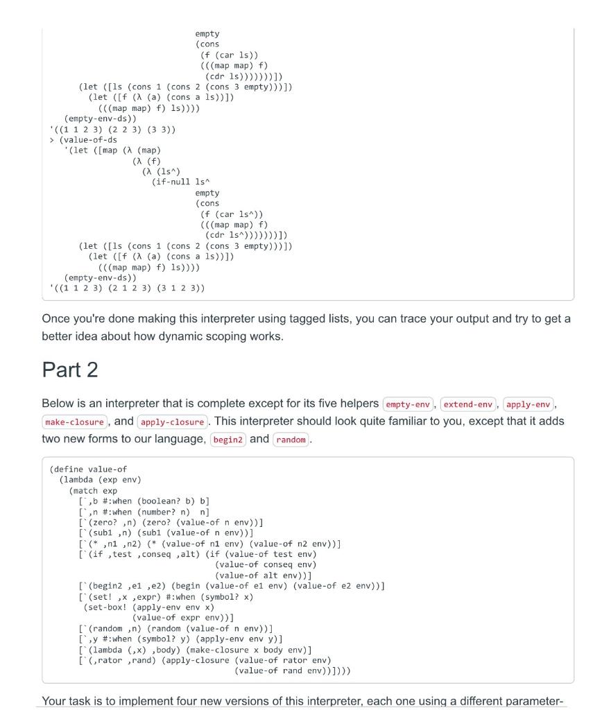 Solved Your task is to take the representation dependent | Chegg.com
