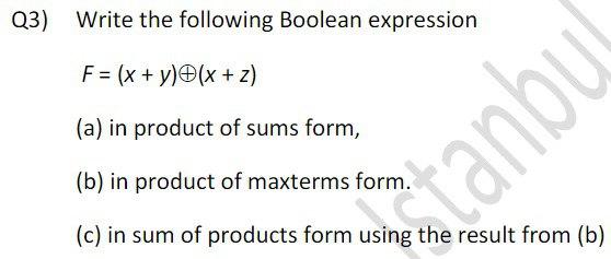 Solved 23) Write the following Boolean expression | Chegg.com