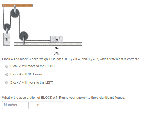 Solved A block weighing 68 lb is being pushed by a 65 lb | Chegg.com