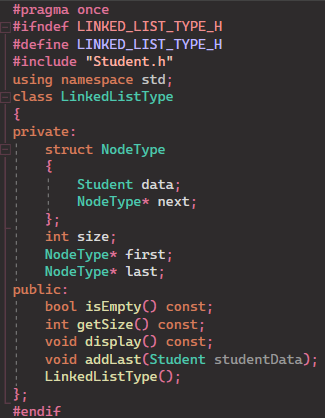Solved C++. Please make sure to have 2 header and 3 Cpp | Chegg.com