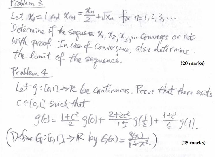Solved Let x1=1 and xnH=2xn+xn for n=1,2,3,… Determine if | Chegg.com