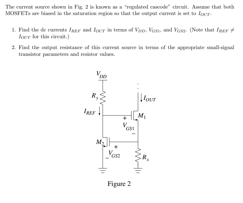 Solved The current source shown in Fig. 2 is known as a | Chegg.com