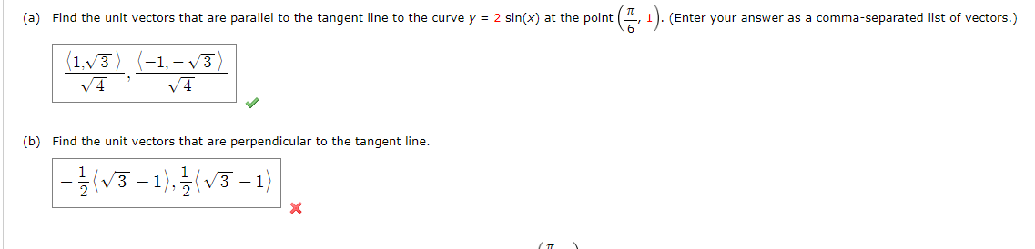 Solved (a) Find the unit vectors that are parallel to the | Chegg.com