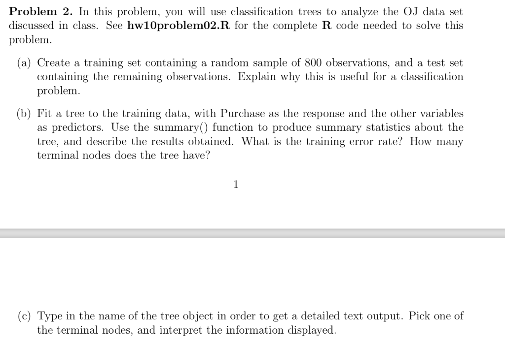 Solved Problem 2. In this problem, you will use | Chegg.com